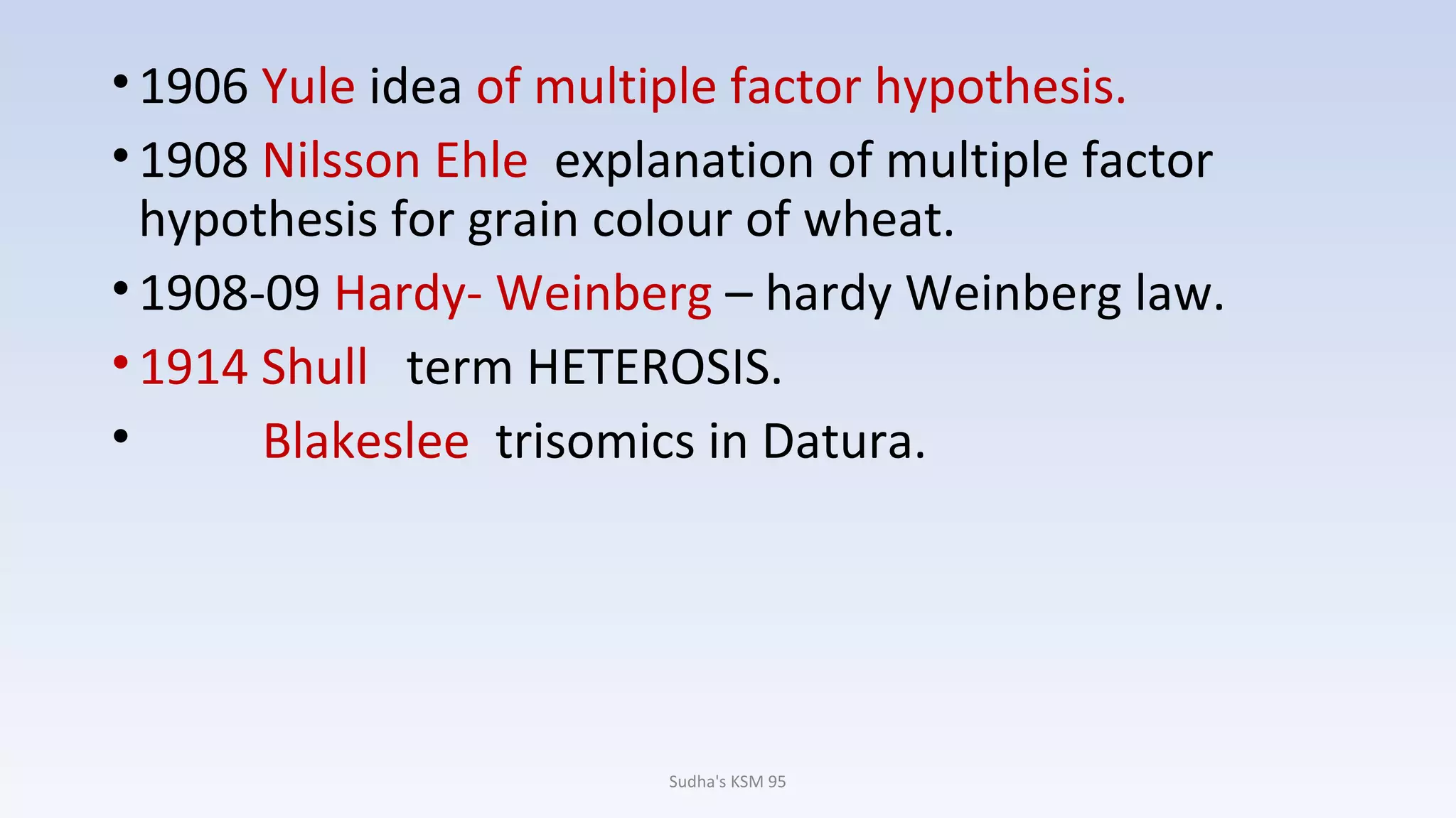 Plant breeding introduction and history | PPT