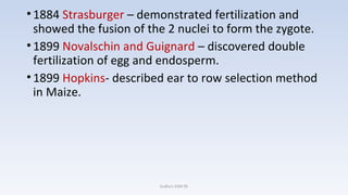 Plant breeding introduction and history | PPT
