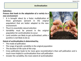 Plant breeding part 2 (Centres of Origin, Domestication, Introduction ...