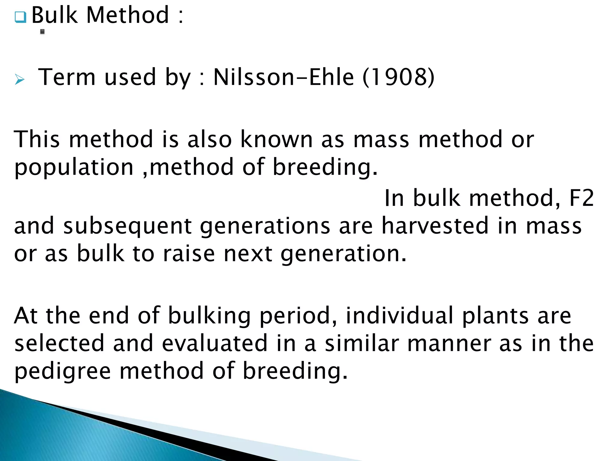 Plant breeding ppt | PPTX