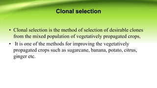 Plant breeding techniques | PPTX