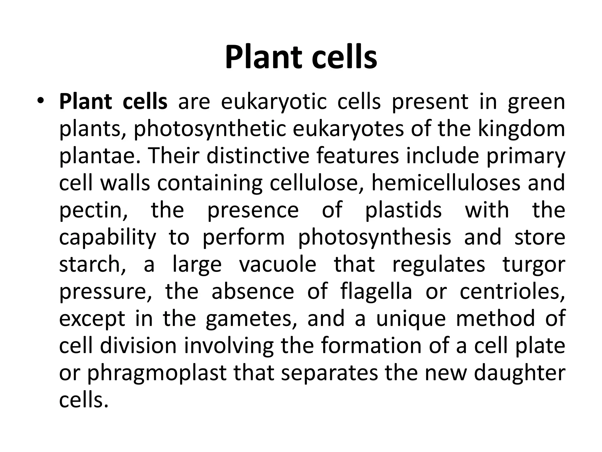 Plant Cell constituents | PPTX