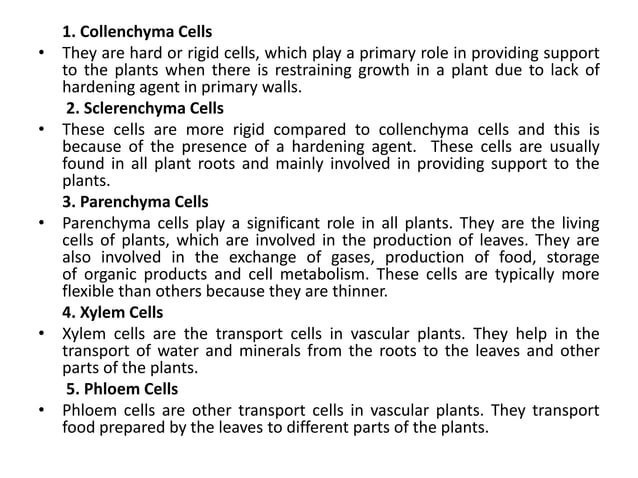 Plant Cell constituents | PPTX