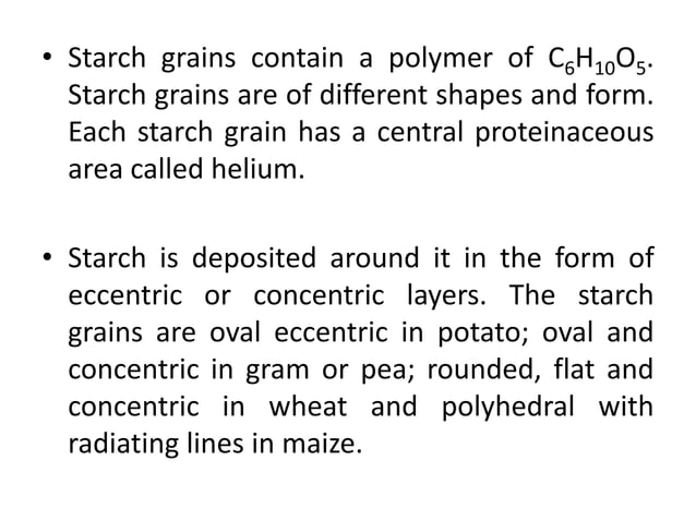Plant cell inclusion and constituents | PPTX