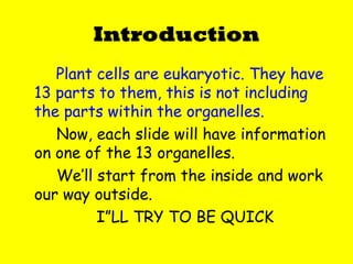 Cell Organelles | PPT