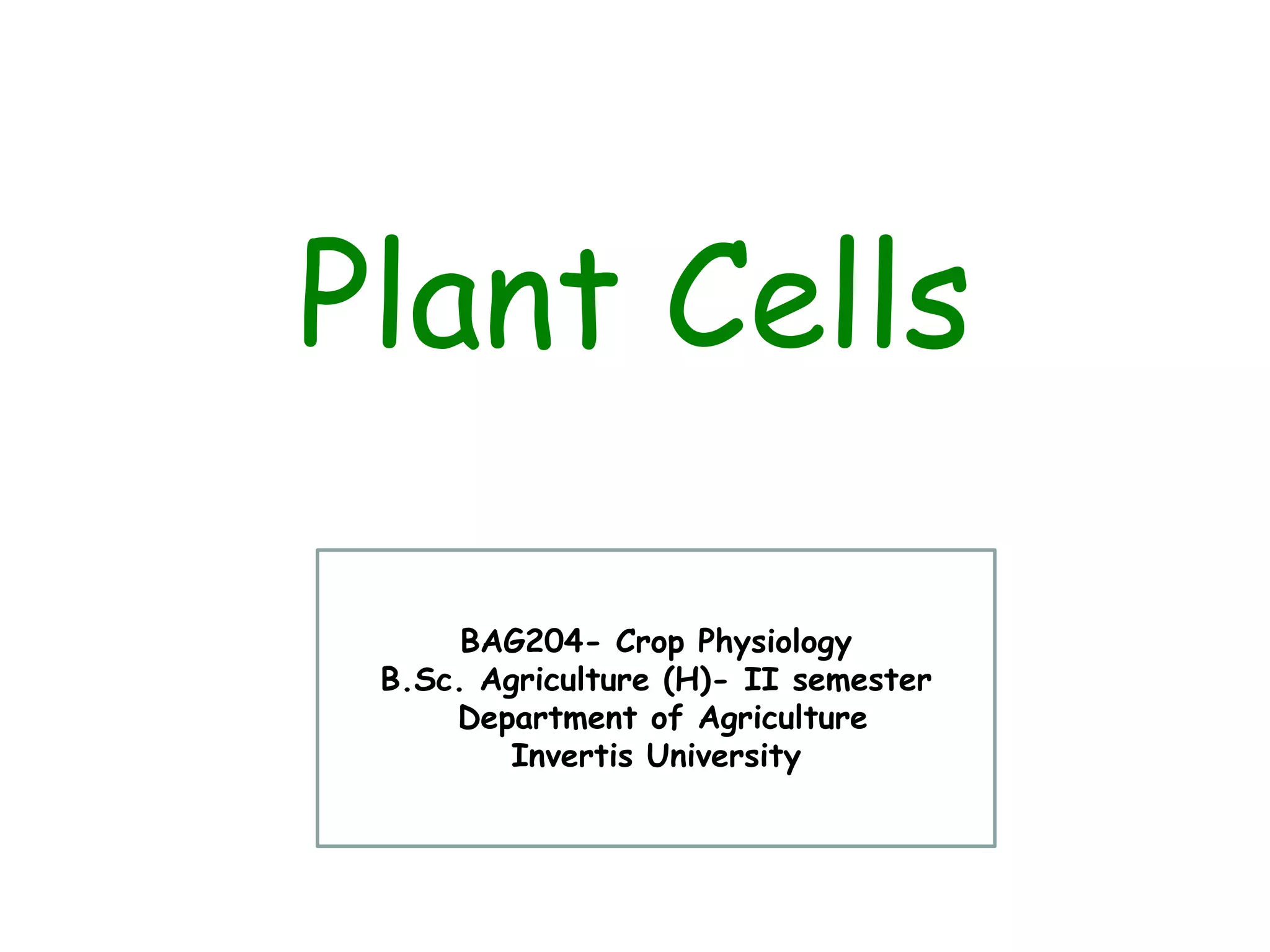 Plant Cell Structure and Function.pdf