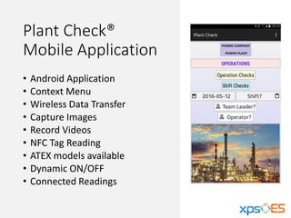 Plant check Mobile Operator Rounds English | PPT