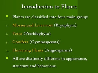 Plant classification | PPT