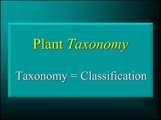 Plant Classification.pdf | Gardening | Home & Garden