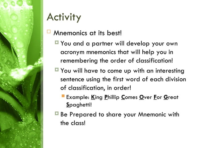 Plant_Classification1_PPT1.ppt for education | PPT