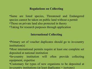 Plant collection for phytochemical analysis | PPT