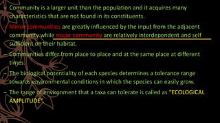 Plant community | PPTX