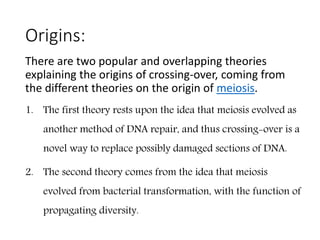 Meiosis, Crossing Over | PPTX