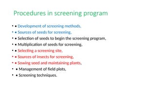 PLANT DANAGE ASSESSMENT BASED ON SCREENING AND DAMAGE RATING.pptx