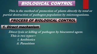 Plant desease and it's control | PPT