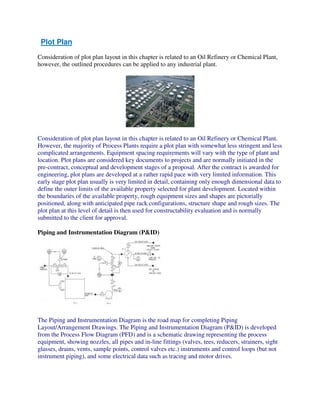 Plant design piping & equipment team scope of work | PDF