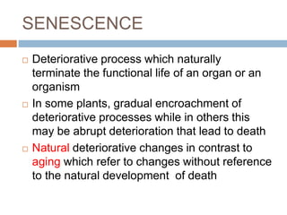 Plant Growth and Development in Tropical crops | PPTX