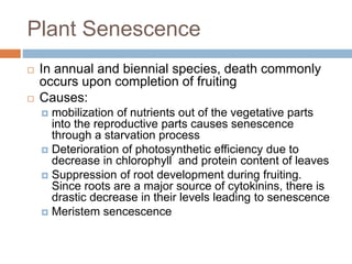 Plant Growth and Development in Tropical crops | PPT
