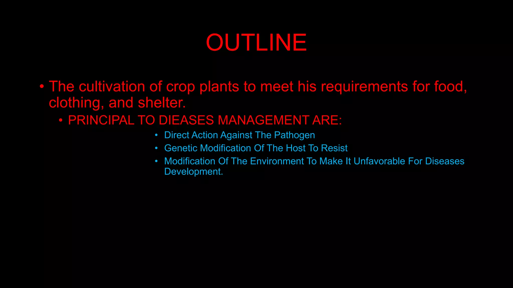 Plant diease control | PPT
