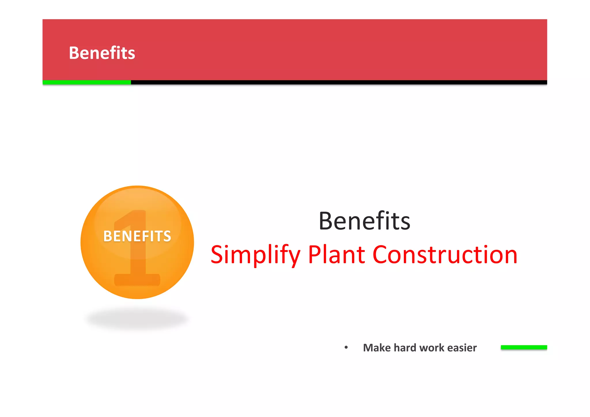 Simplify plant construction | PPT