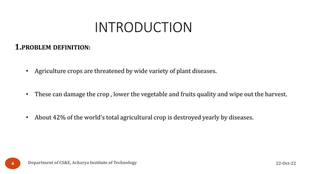 Plant Disease Detection Using Machine Learning Algorithm 1 Pptx