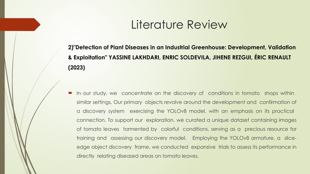 PLANT DISEASE IDENTIFICATION using AIML and Data science | PPT | Free ...