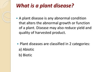 Plant Disease Resistant And Genetic Engineering | PPTX