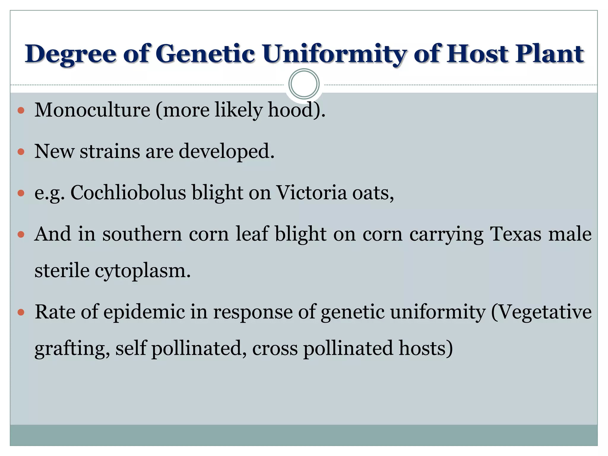 Plant diseases epidemiology | PPTX