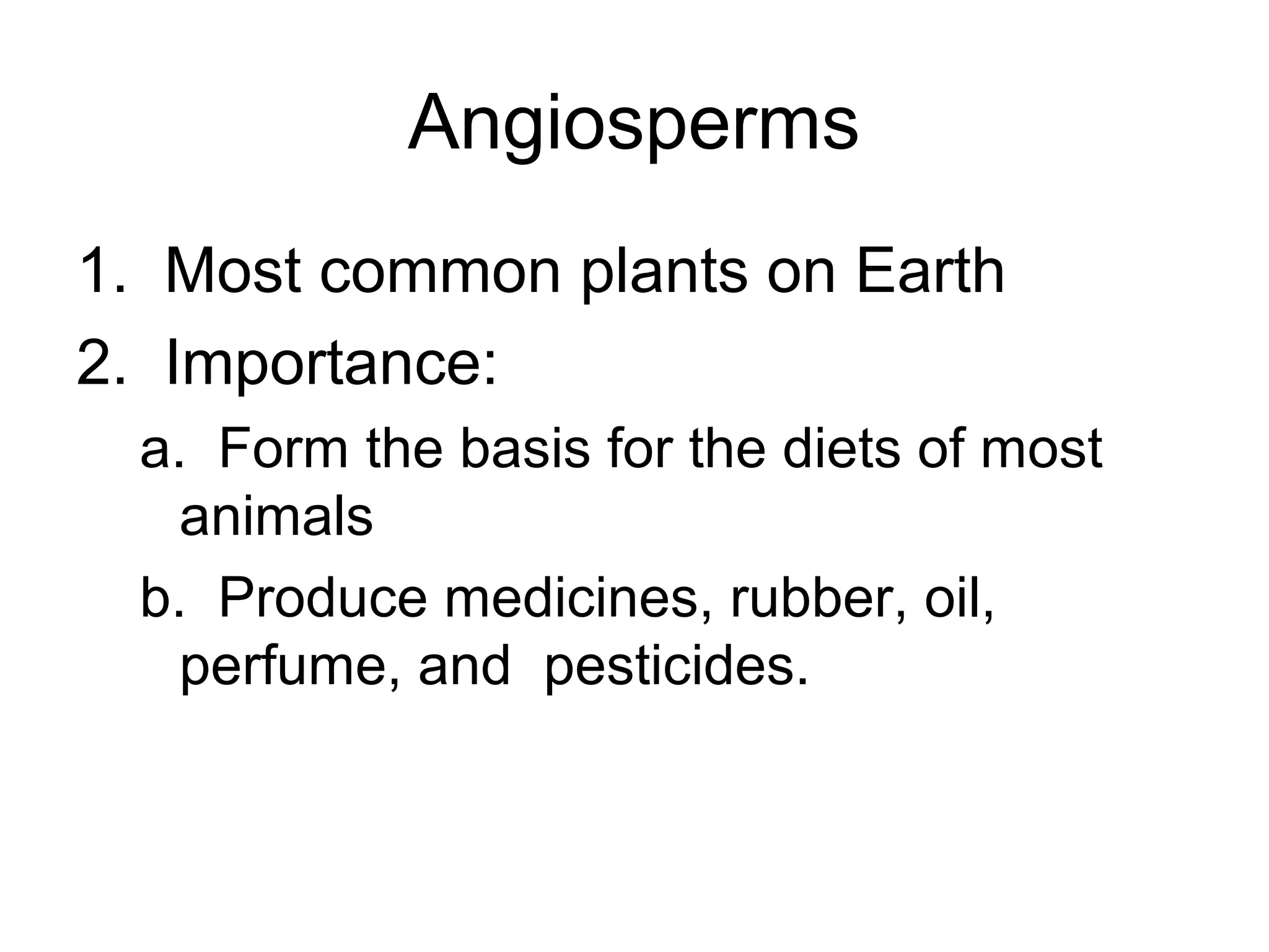 Plant divisions gymnosperms and angiosperms | PPT