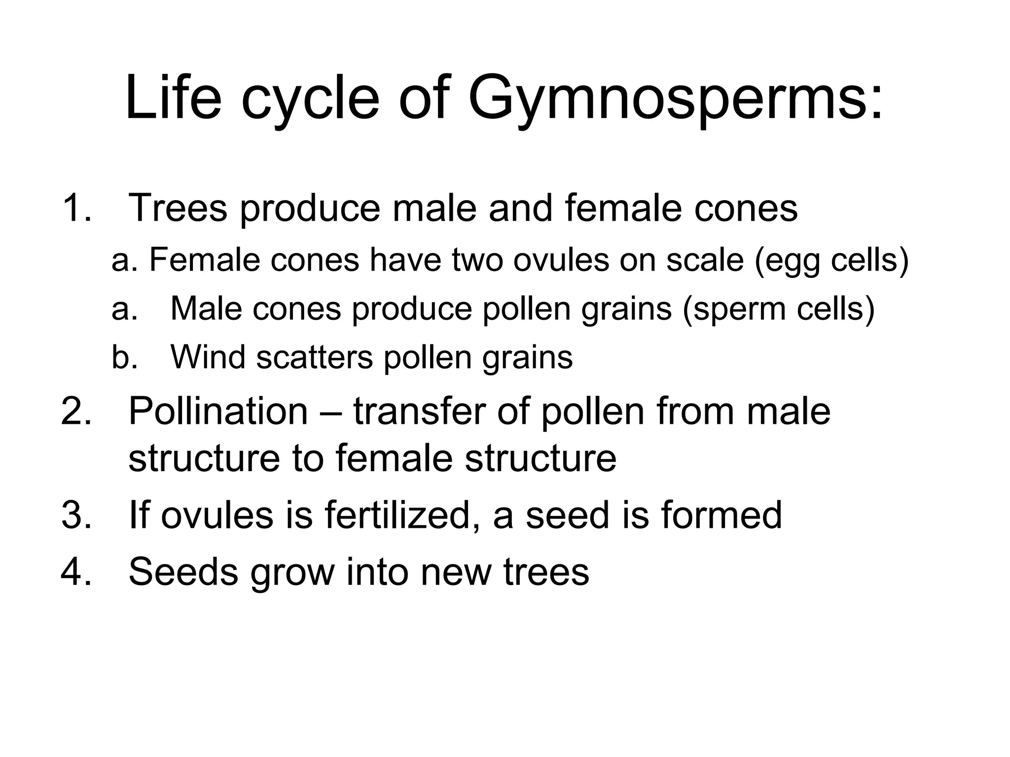 Plant divisions gymnosperms and angiosperms | PPT