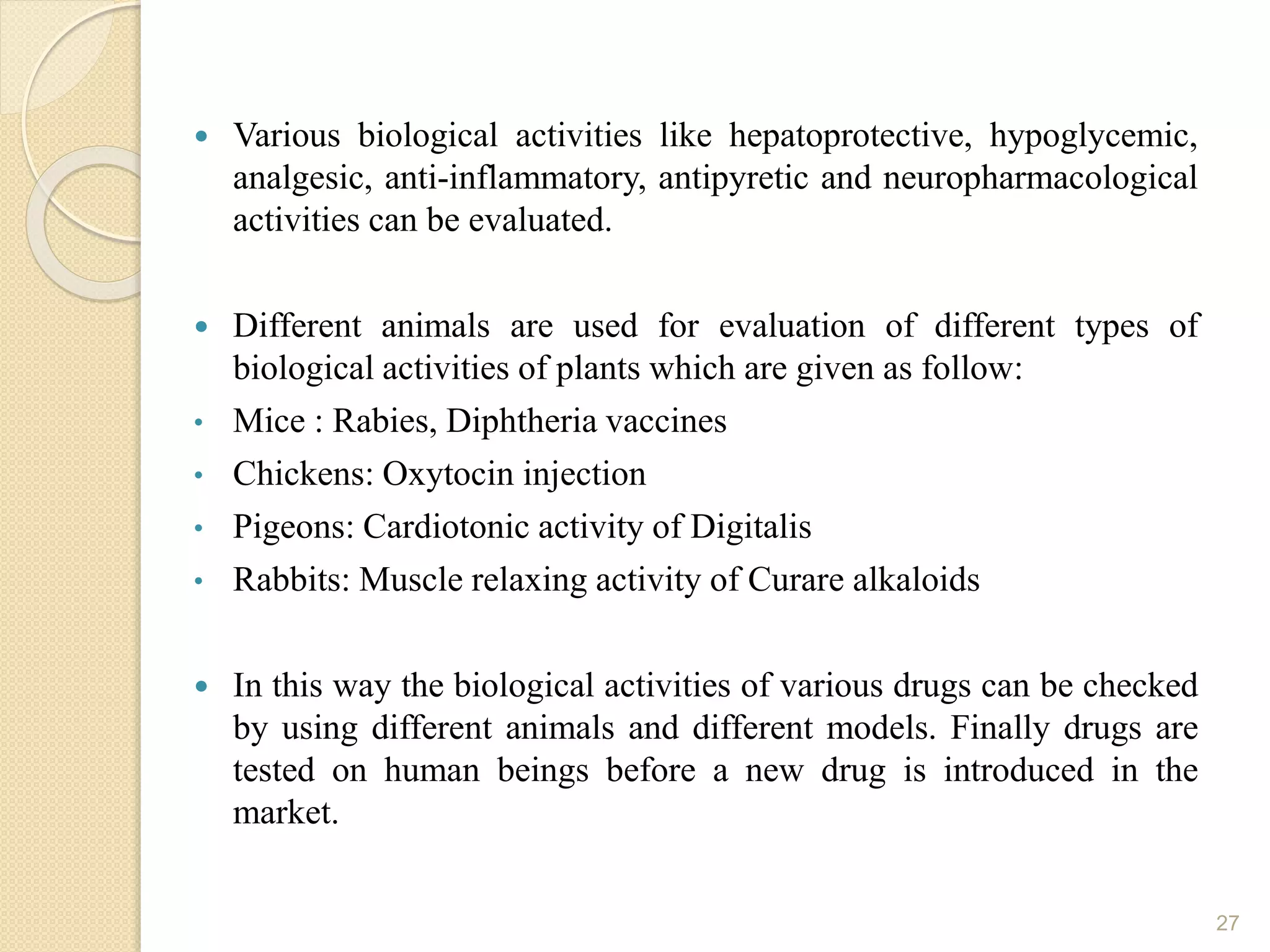 Plant drug standardization | PPT
