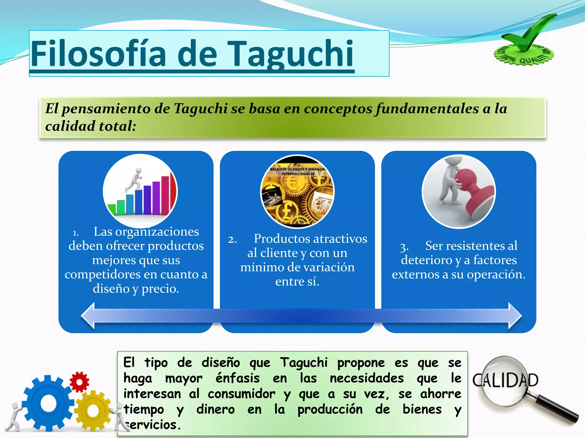 LA CALIDAD SEGÚN TAGUCHI | PDF