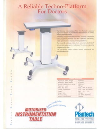 Plantech Medical Systems Private Limited, Ahmedabad, Auto Chart ...