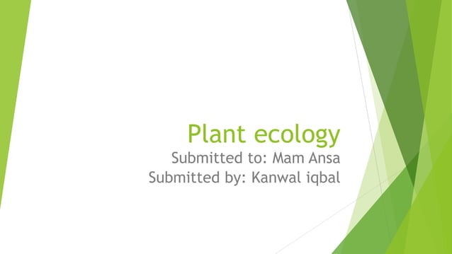 plant ecology.. kanwal Iqbal.pptx