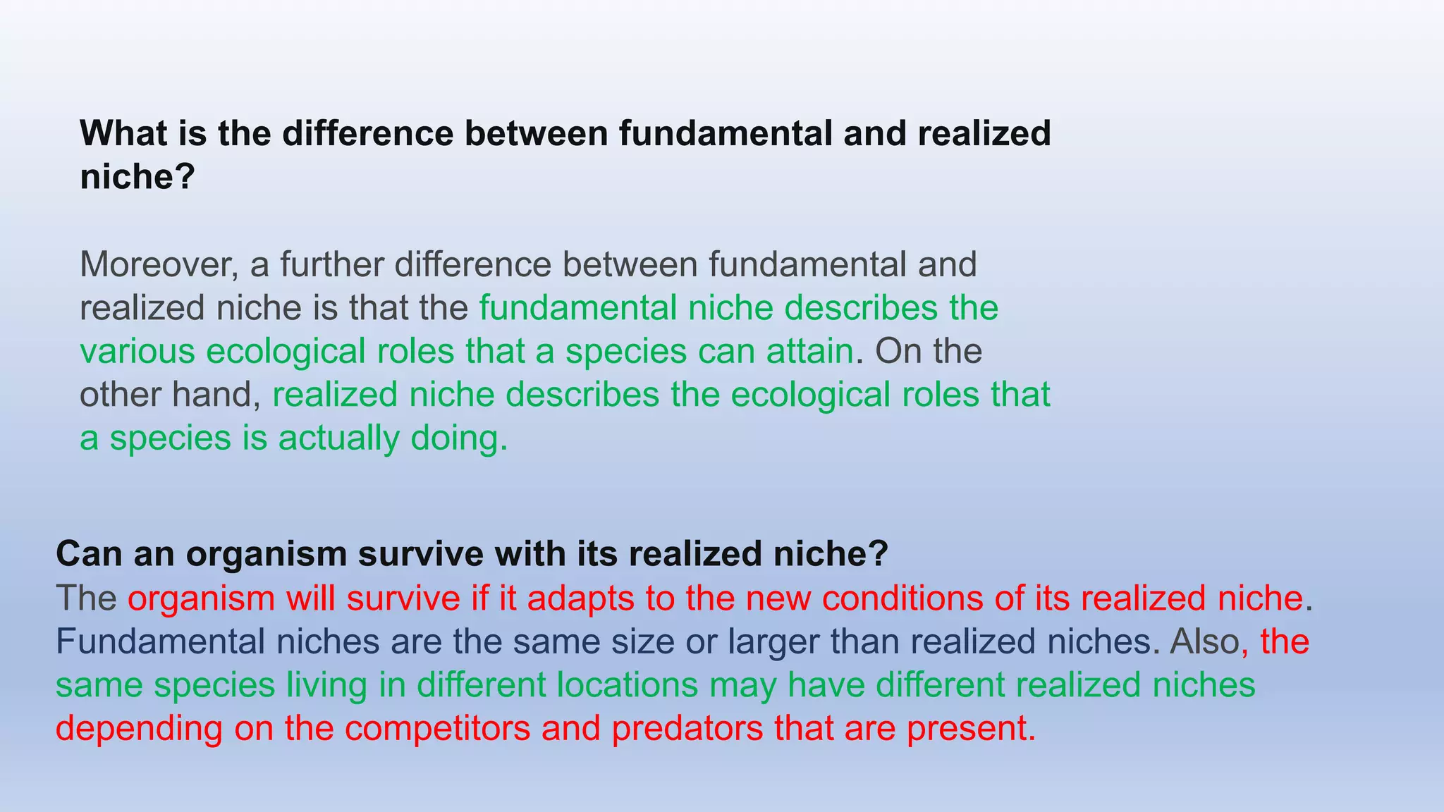 Plant Ecology (important terms) [Part-2] | PPTX