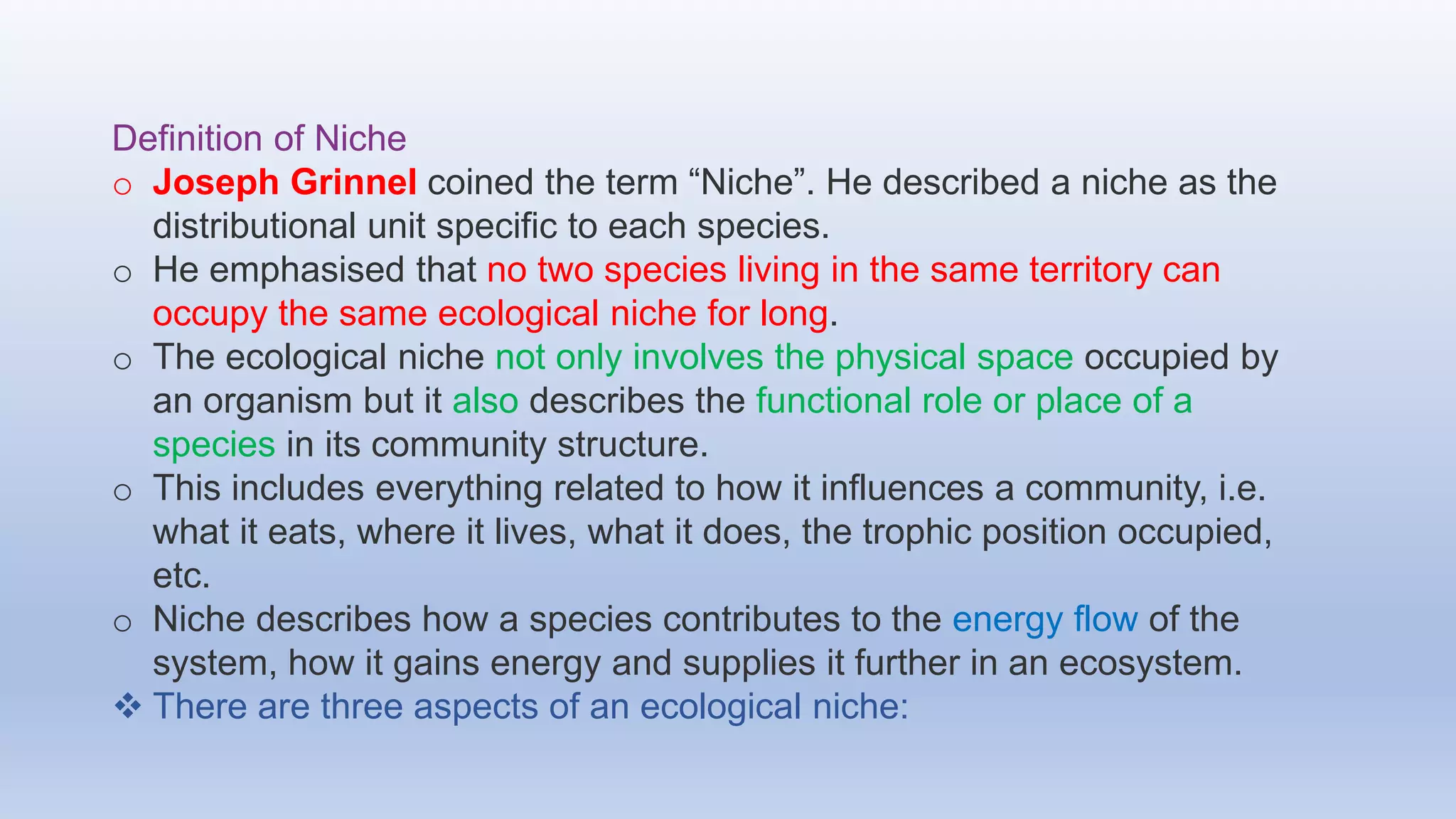 Plant Ecology (important terms) [Part-2] | PPTX
