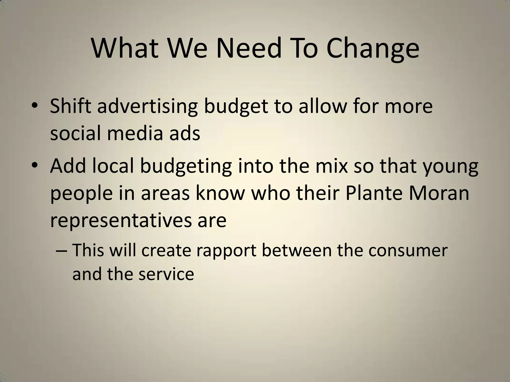 Plante Moran Presentation | PPTX | Business | Business and Finance