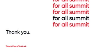 For All Summit 2022: Plante Moran Focus Session | PPTX