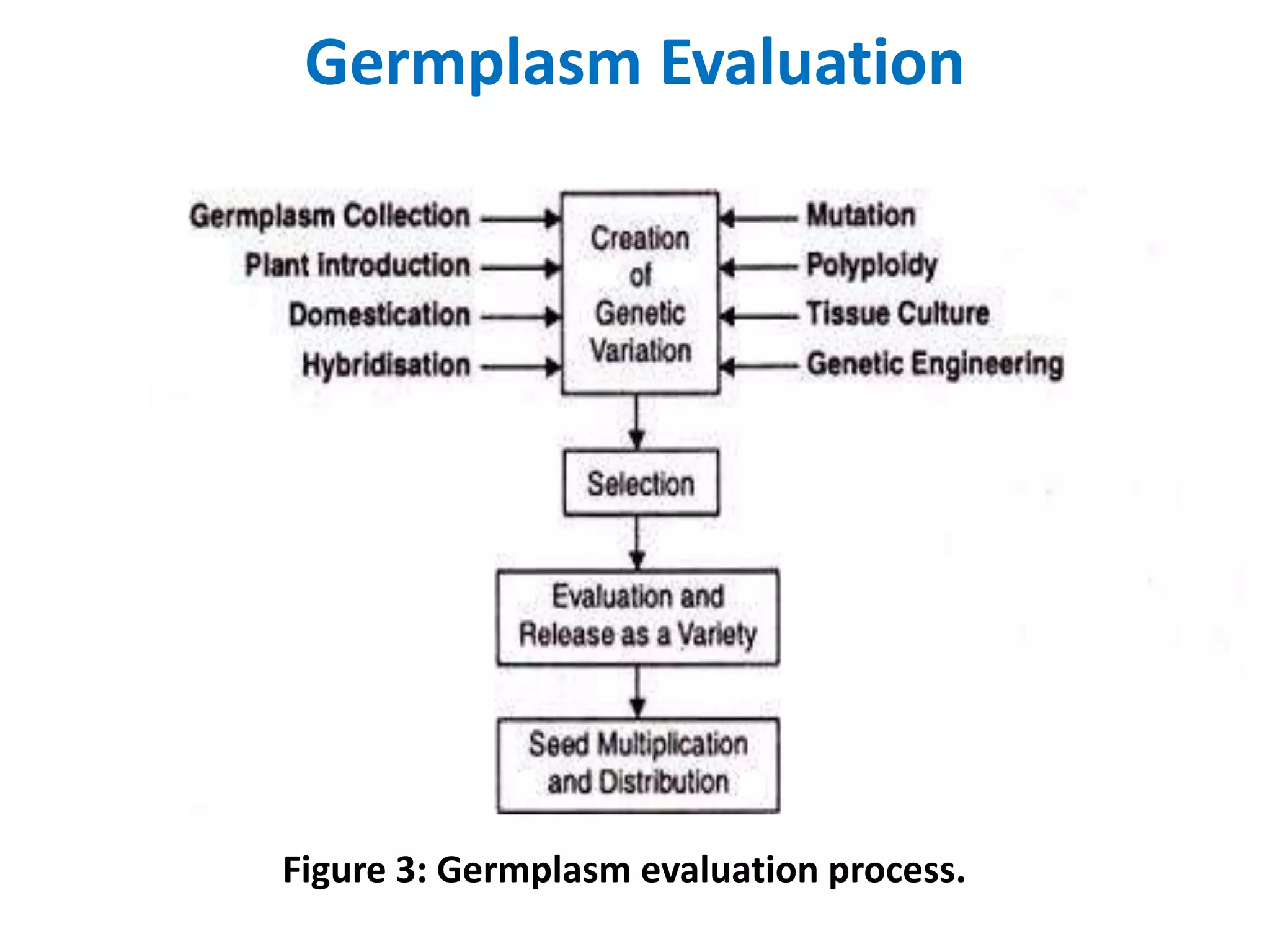 Plant exploration, germplasm collection, conservation and utilization ...