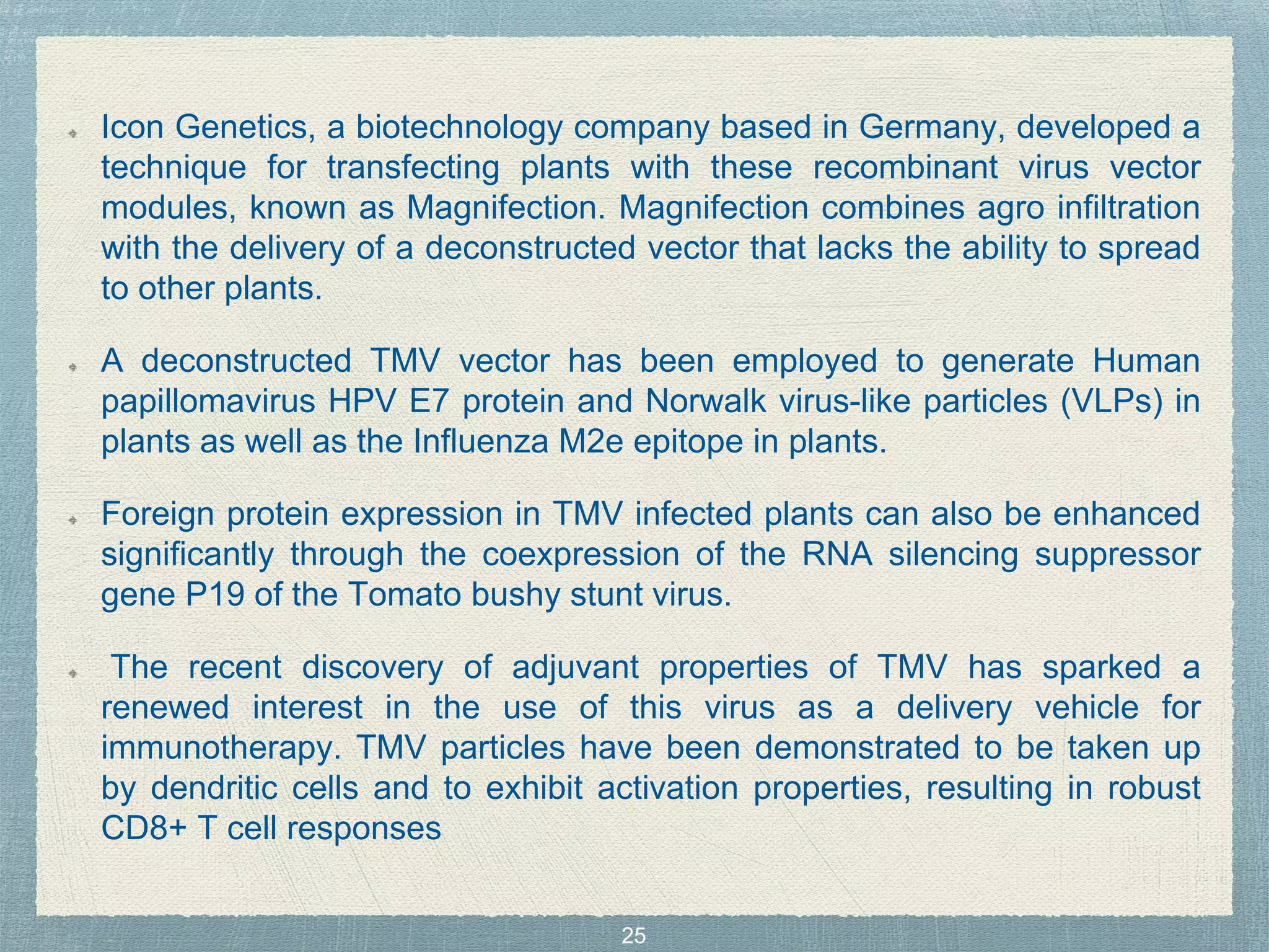 Plant expression vectors | PPTX