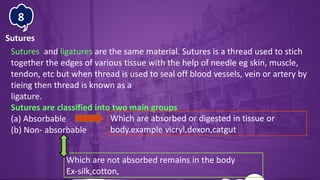 PLANT FIBRE USED IN SURGICAL DRESSINGS.pptx