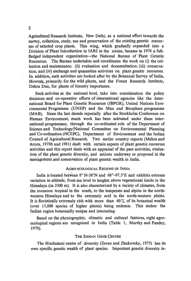 Plant genetic resources | PDF