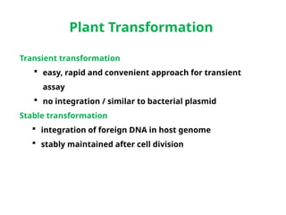 Plant Genetic transformation methods By Gerema.pptx