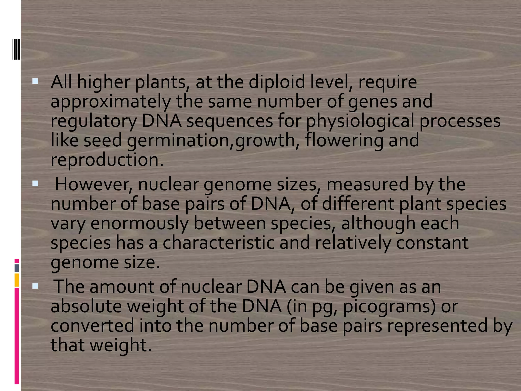 Plant genomics general overview | PPTX