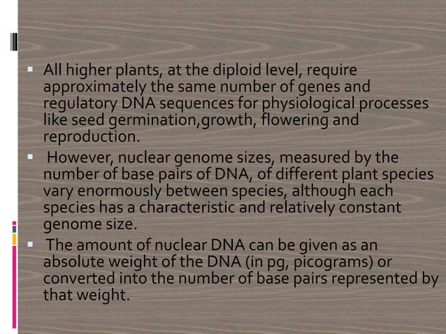 Plant genomics general overview | PPTX