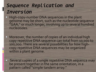 Plant genomics general overview | PPTX