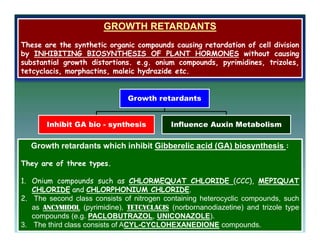 Commercial Plant growht regulators used in india | PDF