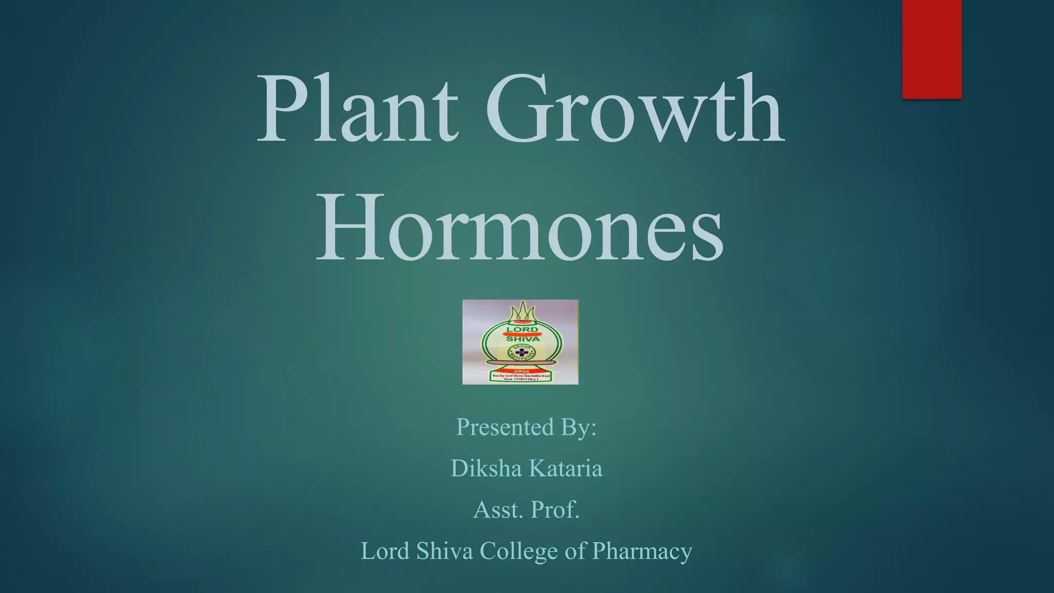 Plant growth hormones | PDF