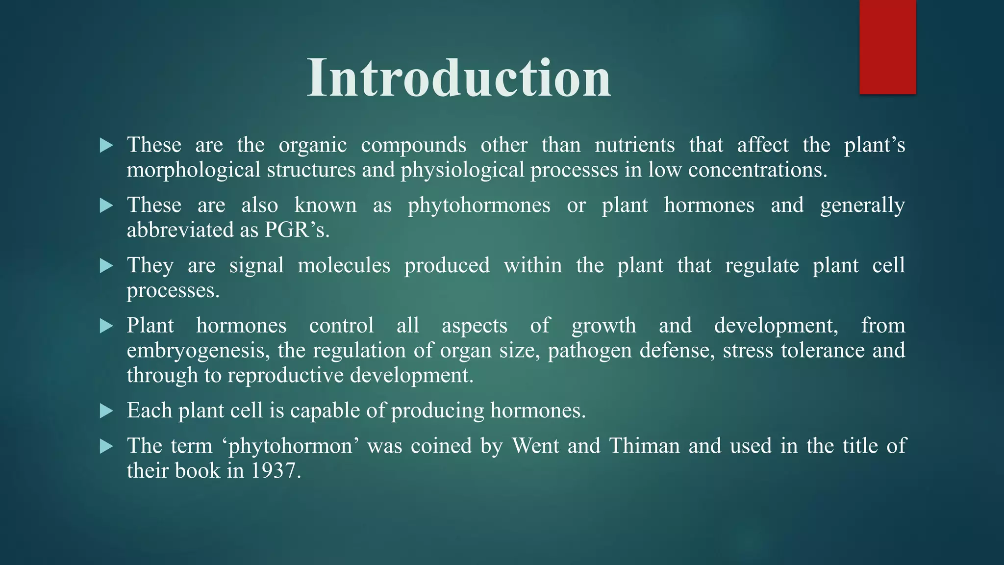 Plant growth hormones | PDF