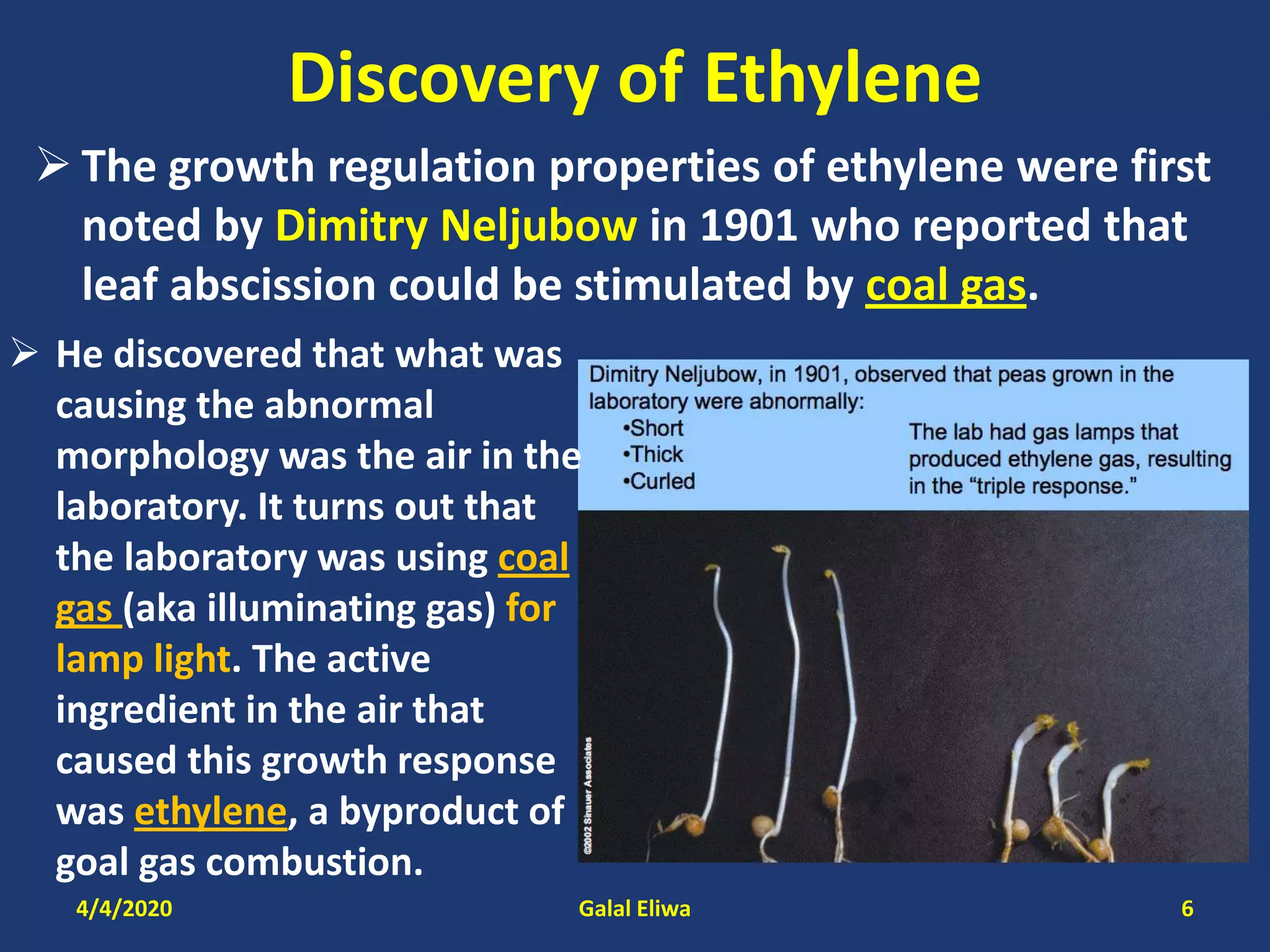 Plant growth regulators(Ethylene) | PDF